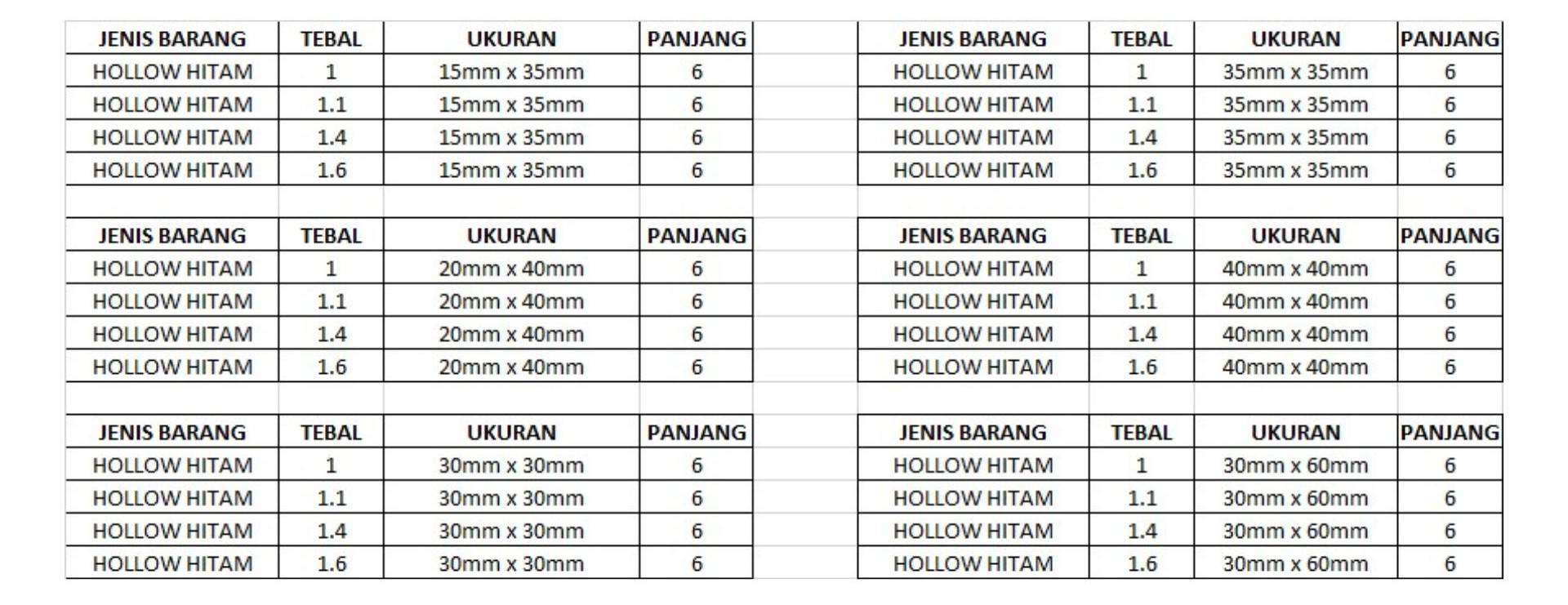Wall Angle - PT Bangun Era Sejahtera Mandiri